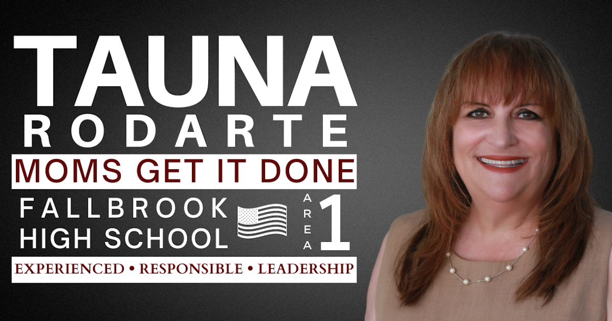 Day of Action for Tauna Rodarte for Fallbrook High School · The San Diego County Democratic Party
